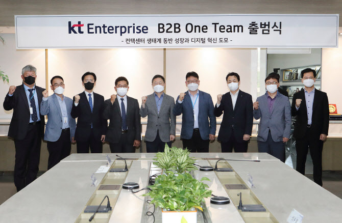 KT, 'B2B 원팀' 출범...디지털 전환 가속화